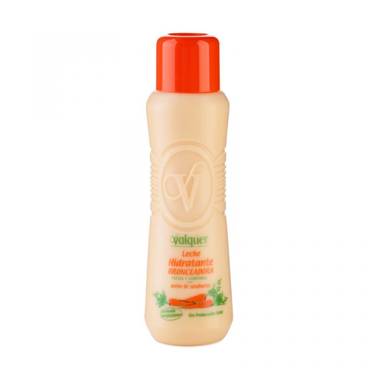 Valquer Leche hidratante bronceadora con aceite de zanahoria - PelOh!